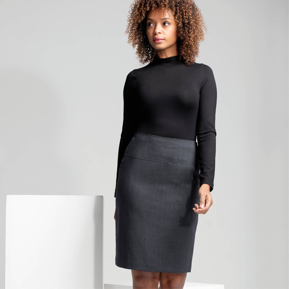 S3004 ANGEL PENCIL SKIRT | Eurox – Workwear PPE. and Safety Solutions