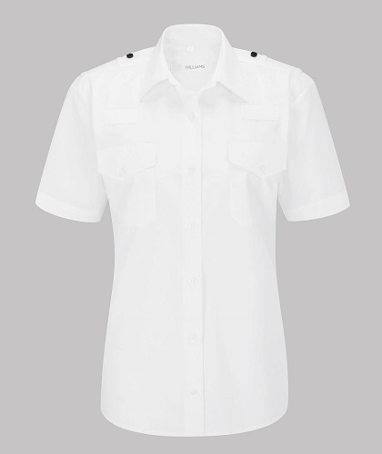 LADIES SECURITY SHORT SLEEVE BLOUSE | Eurox – Workwear PPE and Safety ...